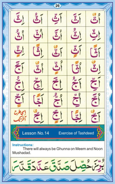Noorani Qaida in English - The Beginner's Guide